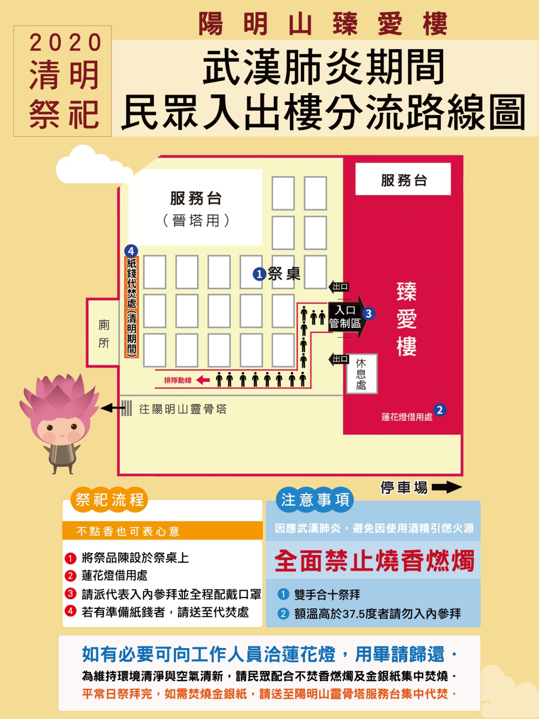 祭在憶起-臺北 清明服務措施